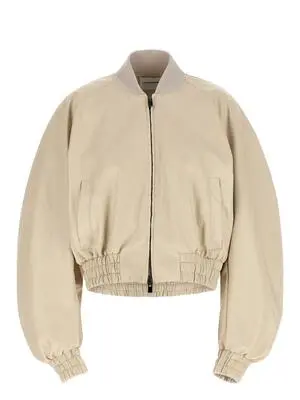 Andamane Leather Jacket - Cream