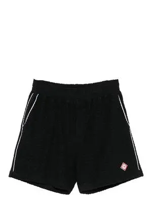 Casablanca Terry-cloth Track Shorts - Black