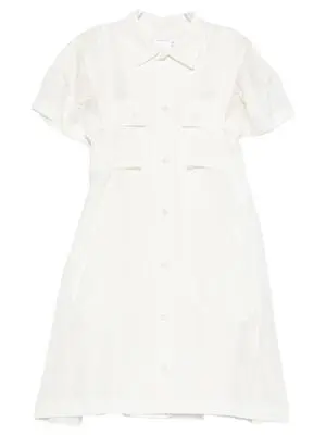 Sacai Wool Suiting Dress - Multicolor