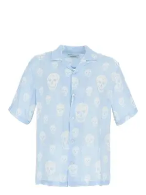Alexander McQueen Alexander Mcqueen Men Printed Hawaiian Shirt Multicolor