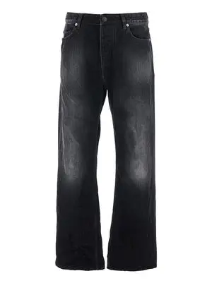 Balenciaga Distressed Denim Jeans - Multicolor