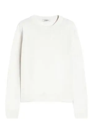 Max Mara Silk Nylon Crewneck Sweater - Multicolor
