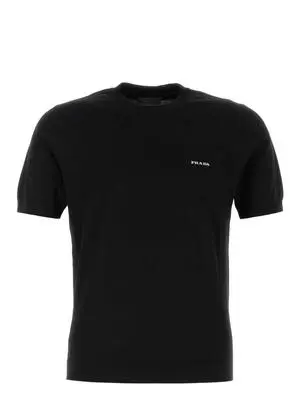 Prada Cotton Sweater - Black