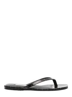 TOTEME Leather Flip Flops - Multicolor