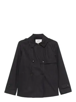 Herno Short Trench Coat - Multicolor