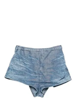 DIESEL® Denim Cotton Shorts - Multicolor