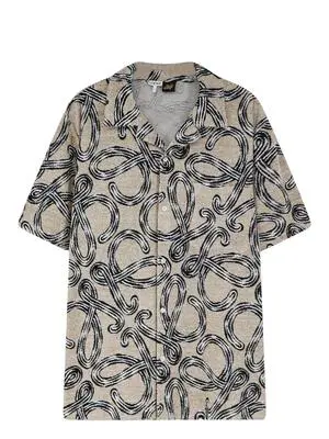 Loewe Paula's Ibiza Terrycloth Shirt With Iconic Print - Multicolor
