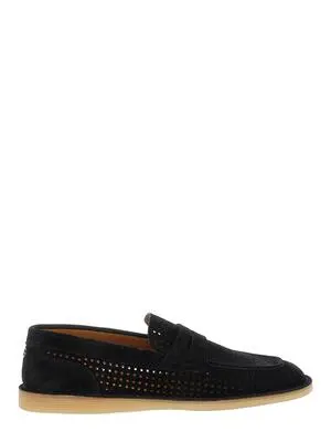 Dolce & Gabbana Florio Suede Loafers - Multicolor