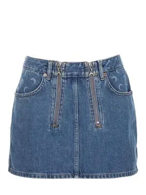MARINE SERRE Mini Skirt - Blue