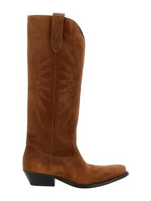 GOLDEN GOOSE GOLDEN GOOSE Wish Star Suede Boots Multicolor