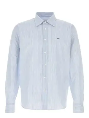 Prada Embroidered Poplin Shirt - Multicolor