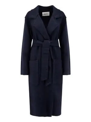 Max Mara Wool And Cashmere Coat - Multicolor