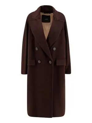 Max Mara Max Mara Women Angus Cashmere And Alpaca Coat Multicolor