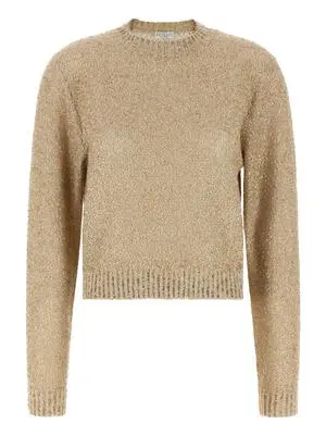 Brunello Cucinelli Metallic Sequin Knit Pullover - Multicolor