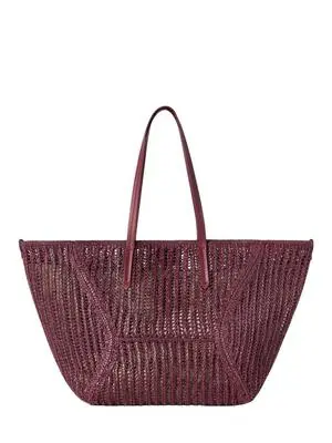 Brunello Cucinelli Rafia Tote Bag - Multicolor