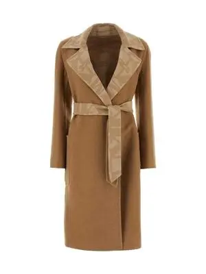 Max Mara Camel Abito Coat - Brown