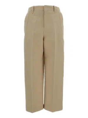 Jacquemus Mid-rise Cropped Tailored Trousers - Multicolor