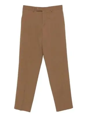 Fendi Wool Gabardine Pants - Multicolor