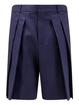 Loewe Paula's Ibiza Linen And Cotton Bermuda Shorts - Multicolor