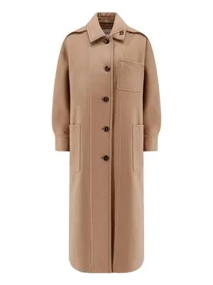 Max Mara Aldo 134 Sfilata Wool And Cashmere Coat - Multicolor