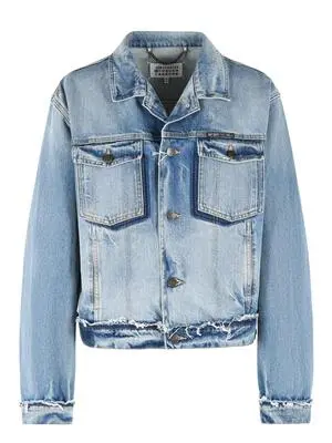MAISON MARGIELA Light Cotton Jacket - Blue