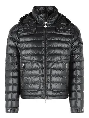 Moncler Lauros Short Hooded Down Jacket - Black