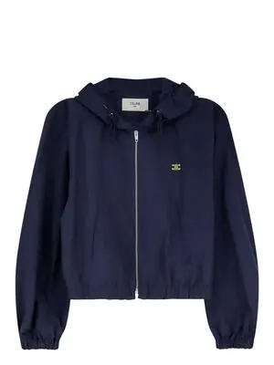 Celine Cotton Blend Logo Jacket - Multicolor