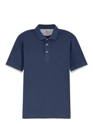 BRUNELLO CUCINELLI Brunello Cucinelli Men Cotton Polo Shirt