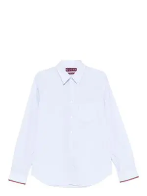 Gucci Striped Cotton Shirt - Multicolor
