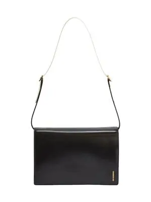 JIL SANDER File Small Leather Crossbody Bag - Multicolor