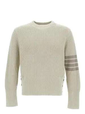 Thom Browne Thom Browne Men Crewneck Cotton Sweater Multicolor