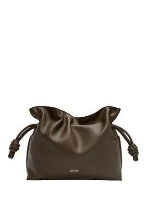 Loewe Flamenco Leather Clutch Bag - Multicolor