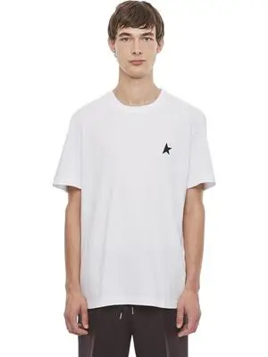 GOLDEN GOOSE Star Cotton T-shirt - Multicolor