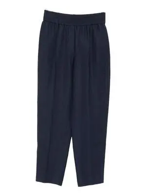 Brunello Cucinelli Linen Blend Trousers - Multicolor