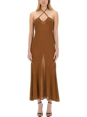 TOM FORD TOM FORD Halter Neck Jersey Dress