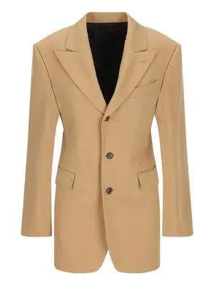 Celine Wool Blazer Jacket - Multicolor