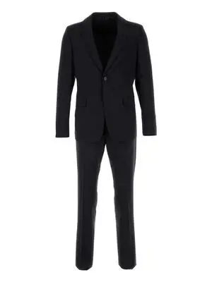 Prada Midnight Wool Blend Suit - Blue