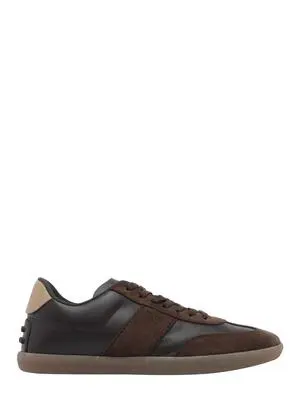 TOD'S Cassetta Sneakers - Brown