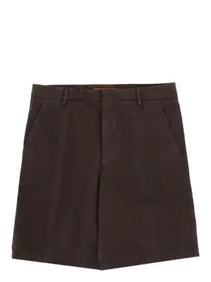 Zegna Shorts In Cotone - Brown