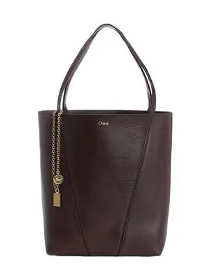 Chloé Spin Large Hammered Leather Tote Bag - Multicolor