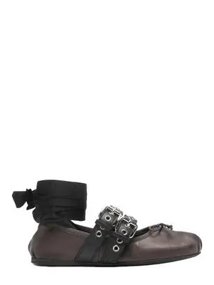 Miu Miu Leather Ballets - Multicolor