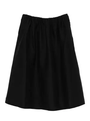 TOTEME Wool Midi Skirt - Multicolor
