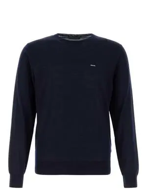 Prada Virgin Wool Pullover - Blue