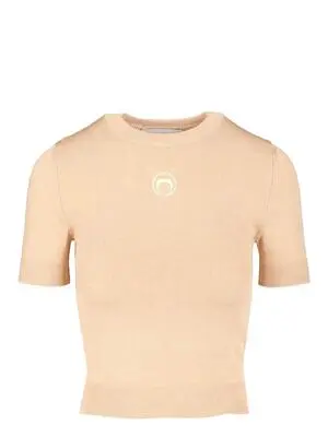 MARINE SERRE Moon Top - Cream