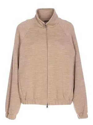 Max Mara Wool And Cotton Jacket - Multicolor
