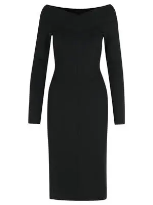 Stella McCartney Viscose Blend Dress - Black
