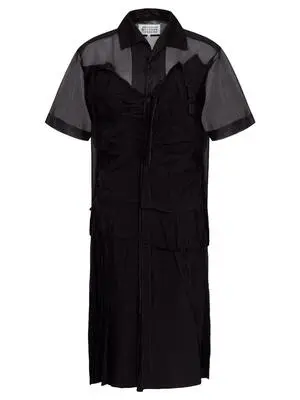 MAISON MARGIELA Midi Polo Dress - Multicolor
