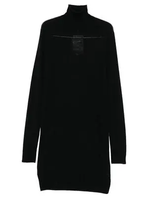 TOTEME Wool Turtle-neck Midi Dress - Multicolor