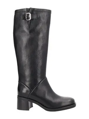 Our Legacy Leather High Boot - Black