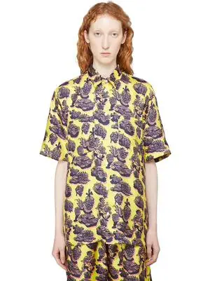 Stella McCartney Ricky Silk Shirt - Yellow